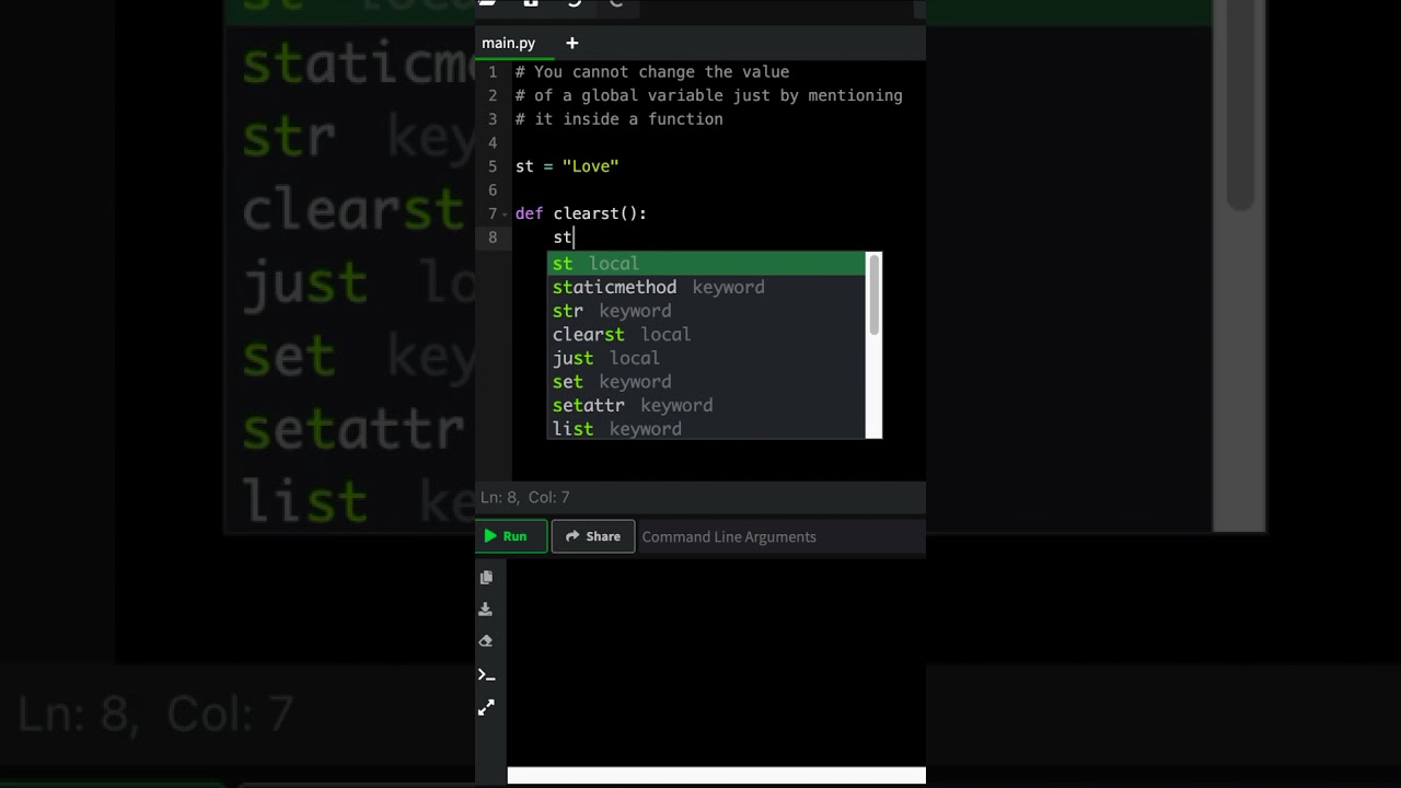Learn Python   Python Tips #shorts #47