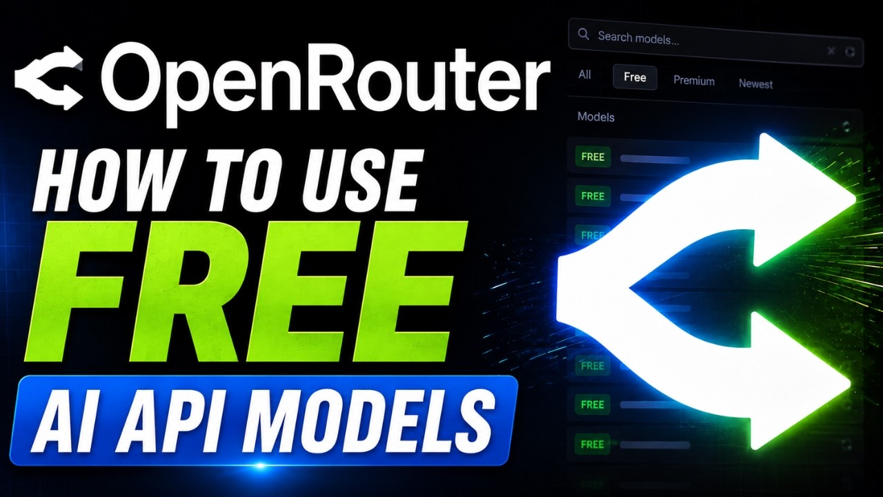 How to Find and Use AI Models API for FREE in OpenRouter