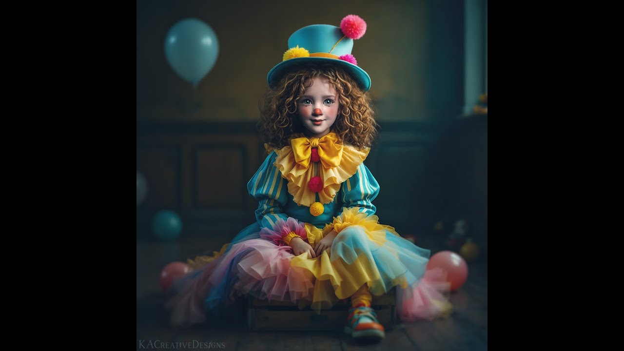 Mastering Photoshop: A Step-by-Step Guide to Creating a Clown Character ...