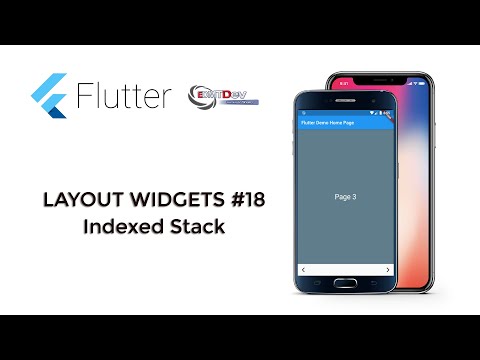 Learn Flutter Tutorial Layout Widgets 18 Indexed Stack - Mind Luster
