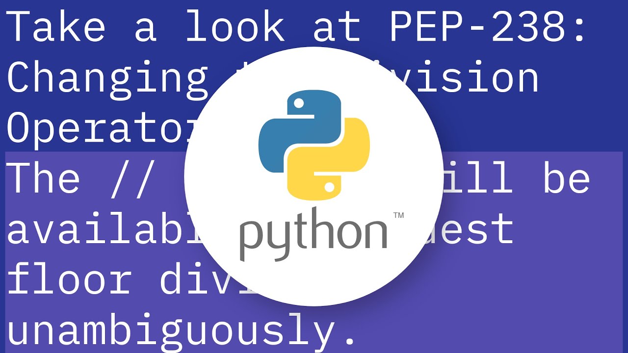 Why does integer division yield a float instead of another integer?