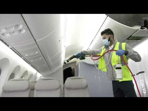 Boeing CTI Live Virus Test Video Broll NATSOUND