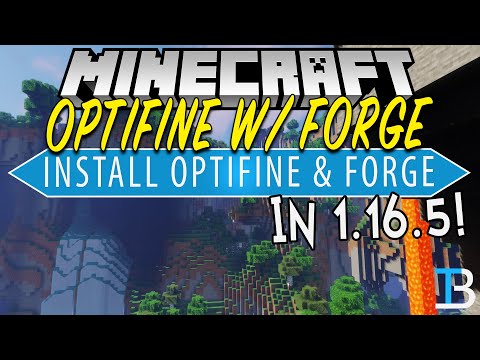 How To Use Optifine with Forge in Minecraft 1.16.5