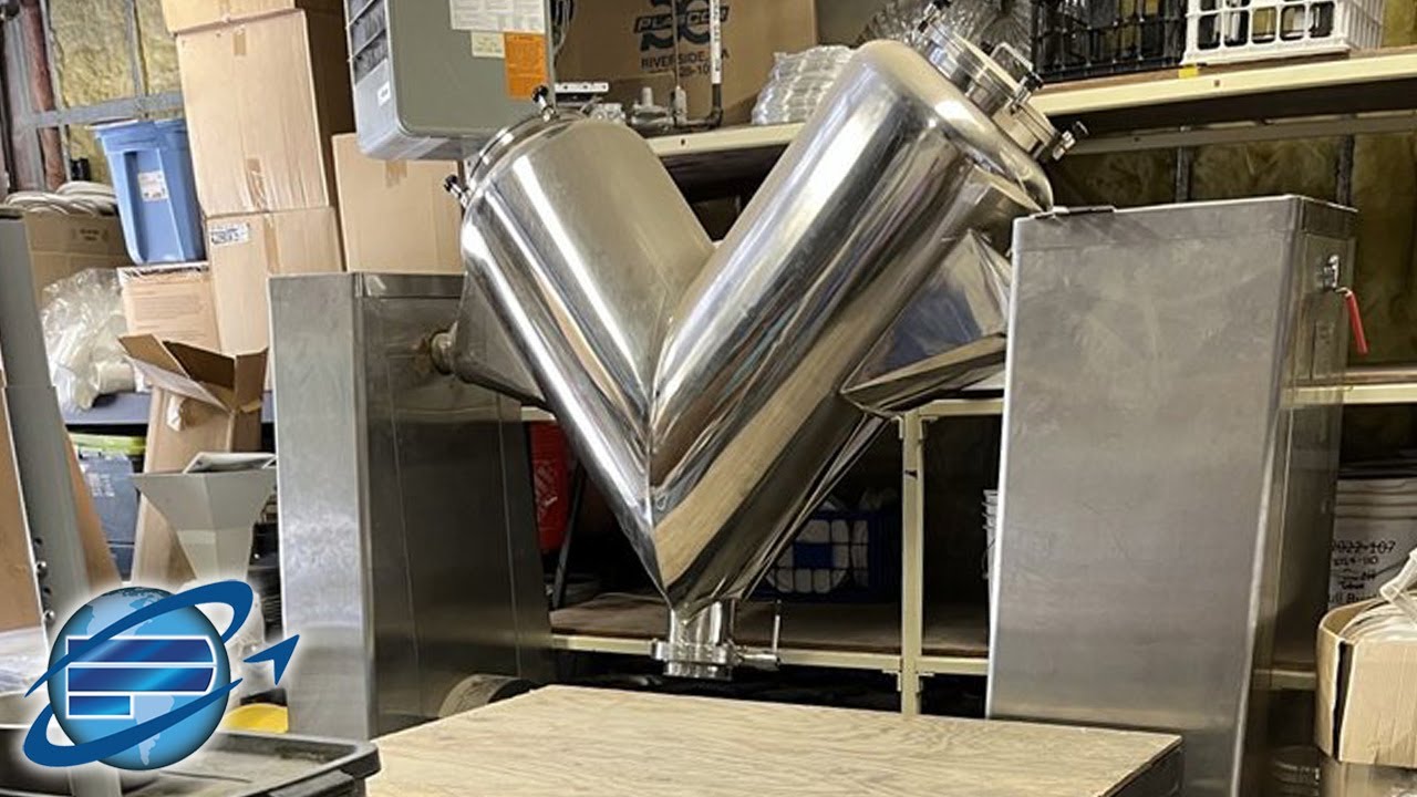 JDA Progress Packaging Equipment V10 V-Shell Blender | For Sale, Inventory# 47794