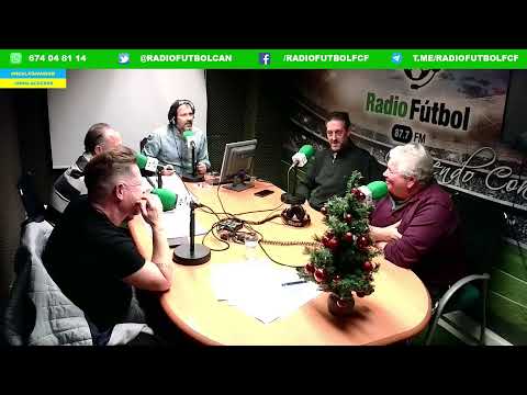 DIRECTO | Escucha RADIO FÚTBOL FCF en vivo • 87.7 FM Cantabria