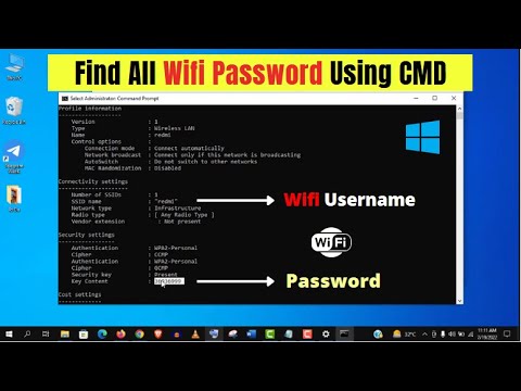 How to Find Wifi Passwords Using CMD on Windows PC Easily!