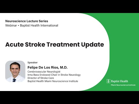 Acute Stroke Treatment Update
