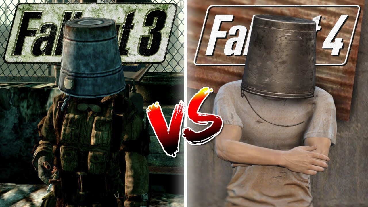 Fallout 3 vs Fallout 4 - More Direct Comparisons!