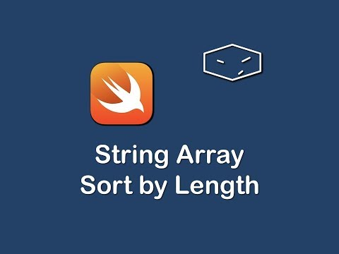 Learn string array sort by length in swift 3 - Mind Luster