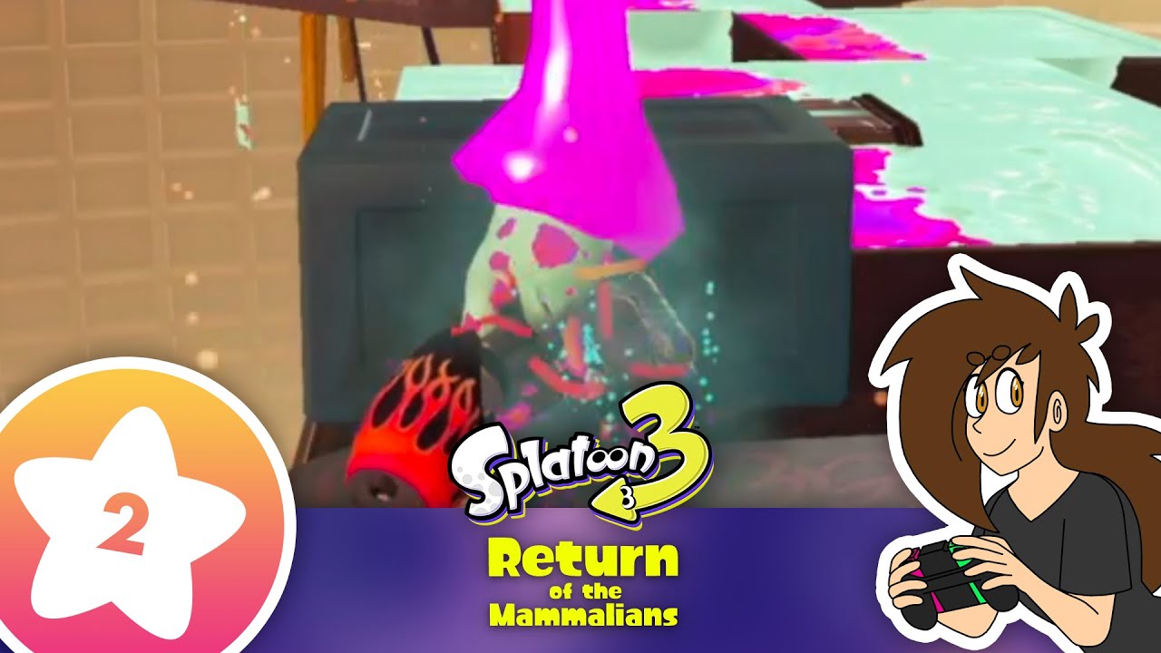 Splatoon 3: Return of the Mammalians — Part 2 — Full Stream + Art — GRIFFINGALACTIC