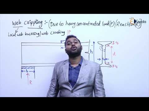 Web Crippling - Design Flexural Members - Steel Structures - GATE Video ...