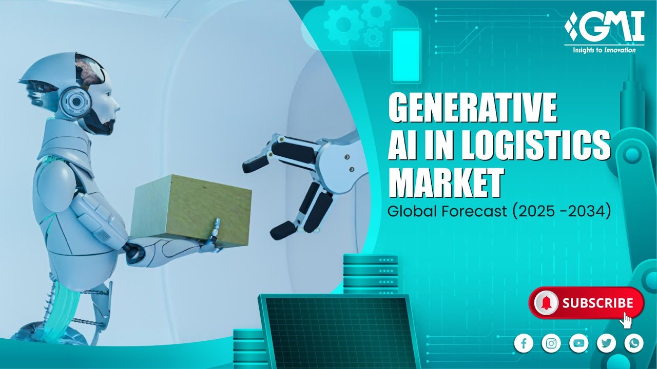 Generative AI in Logistics Market 2024–2034 | Transforming Supply Chains with 33.7% CAGR Growth