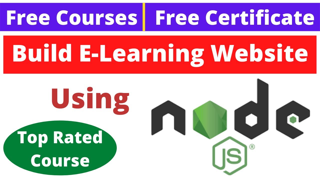 Free Certification Course Build E-Learning Website Node js tutorial Online Classes #DeepShukla