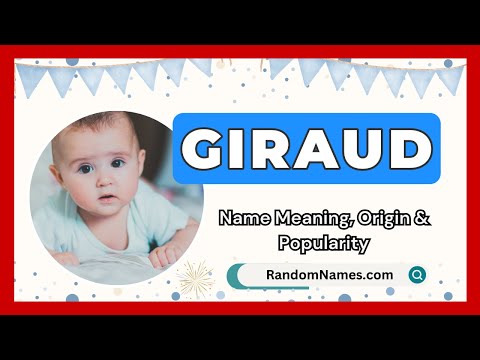 Giraud - Baby Boy Name Meaning, Origin & Popularity - RandomNames.com