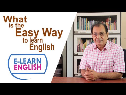 What is the easy way to learn English | Prof Oommen Varghese