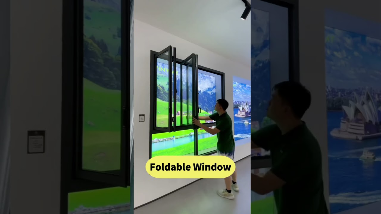 Foldable Windows #buildingmaterials #home #windows
