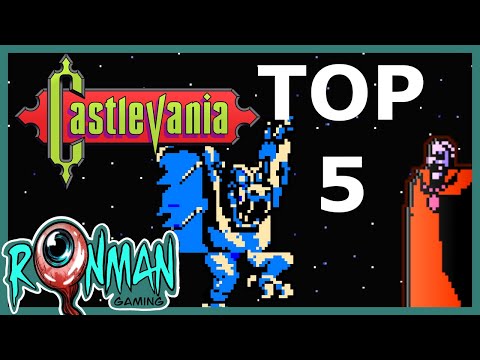 TOP 5 Castlevania Games - RonMan Gaming