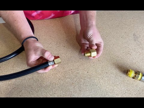 Celestial 3/8" Male Flare x 1/2" Female NPT Coupling for Fire Pits