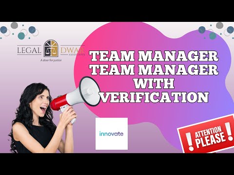 Team Manager Team Manager with verification - Cognizant | Unlock Your Legal Career