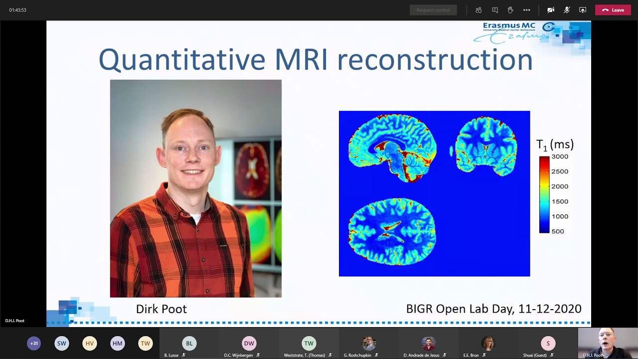 BIGR | Quantitative MRI reconstruction