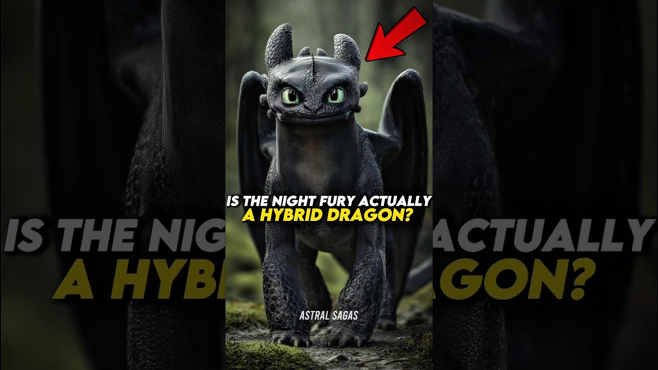 Is The Night Fury Actually a Hybrid Dragon? (Toothless Theory)
