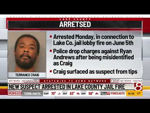 News suspect arrested in Lake County Jail fire