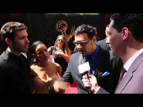 2016 soapcentral.com Daytime Emmys Red Carpet: Gregori J Martin, Kristos Andrews, and Karrueche Tran