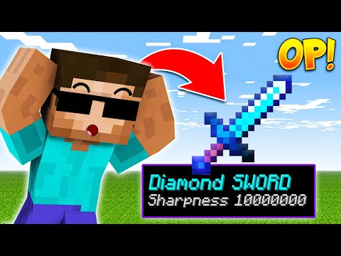 Minecraft, But Everything is SUPER OP!