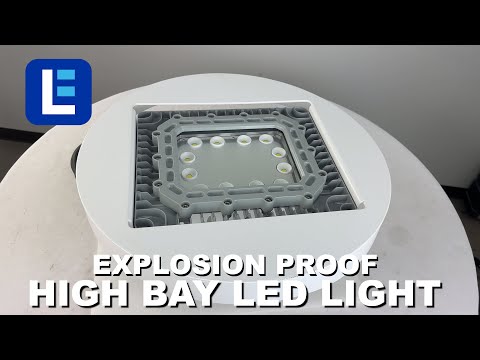 Explosion Proof High Bay LED Light Fixture 17,500 Lumens