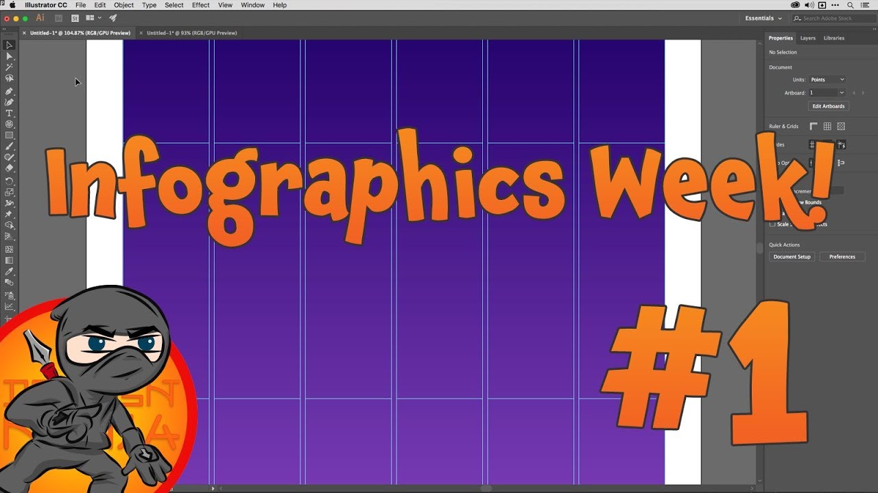 Make an Infographic Grid in Illustrator