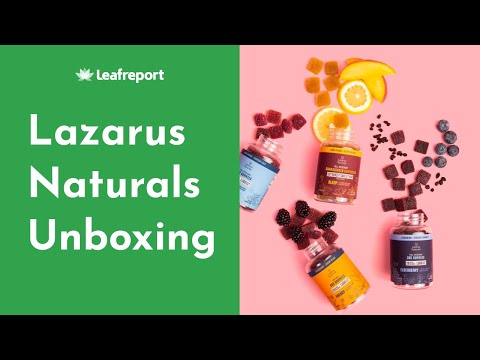 Lazarus Naturals Unboxing