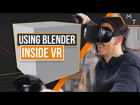 Using Blender In VR Is Awesome | My Virtual Reality 3D Modelling Workflow.