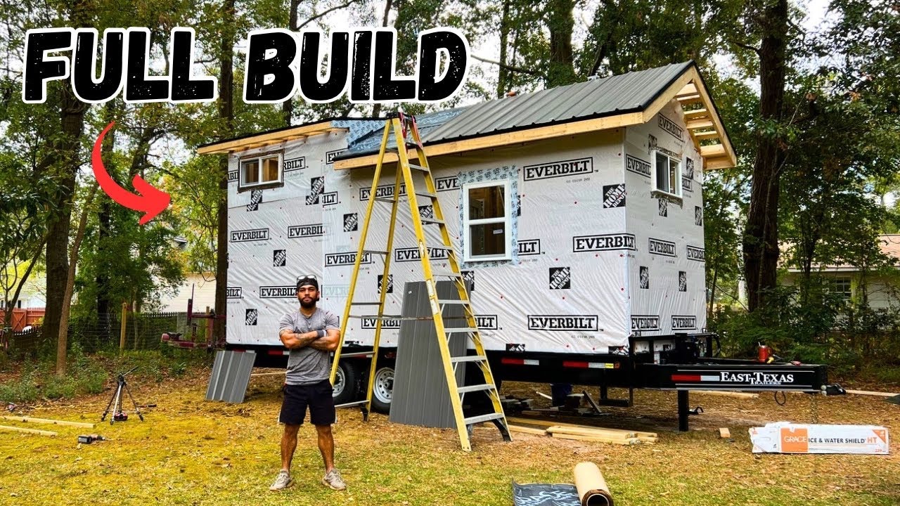 Building A DIY Tiny House / Full Exterior Build