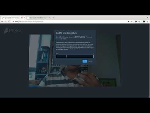 The End-to-End Encryption in Jitsi