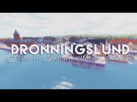 DRONNINGSLUND(HOW TO INSTALL WITHOUT LAUNCHER)//THE SIMS 3 WORLD OVERVIEW