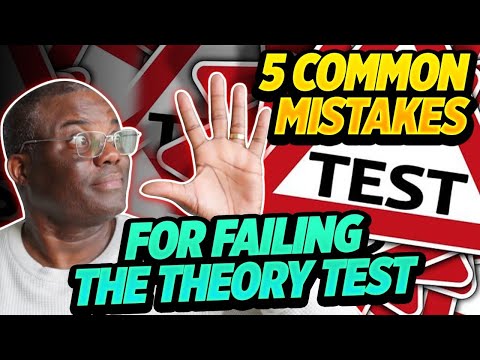 5 Common Mistakes For Failing The UK Theory Test | Driving theory UK