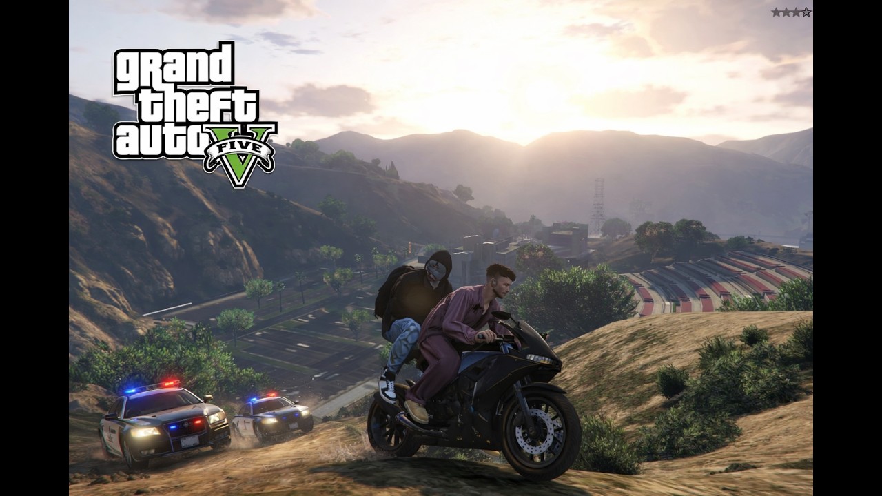 GTA 5 Mission Passed 🔥 Helping the Robber Escape | Intense Gameplay #shorts