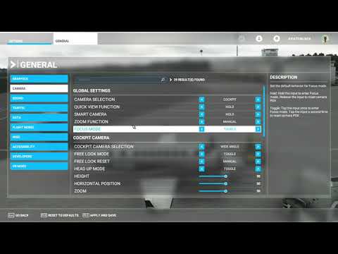 My Microsoft Flight Simulator 2020 Full Settings