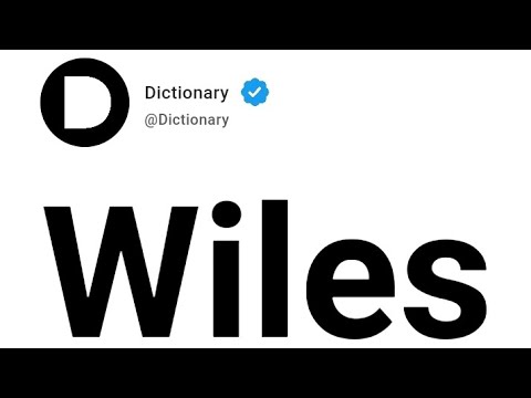 Wiles Meaning In English