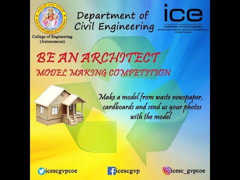 Be an Architect || ICE(UK), Students Chapter || Association of Civil Engineers (ACE) || GVPCOE(A) ||