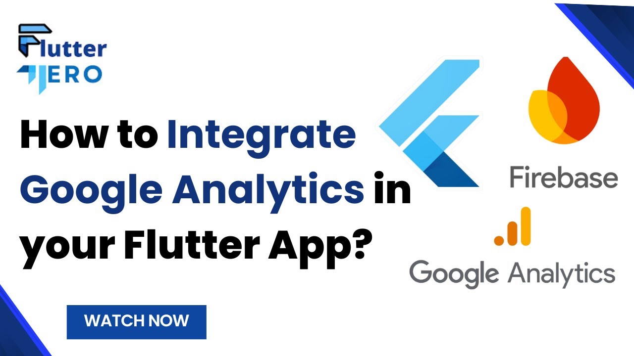 How to Setup Google Analytics for Your Flutter App? Firebase Analytics Tutorial | Flutter Hero