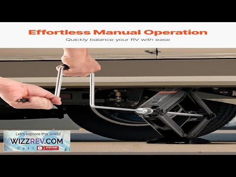 RV Scissor Jacks 6500 lbs 23.4 in RV Stabilizer Leveling Scissor Jacks Review