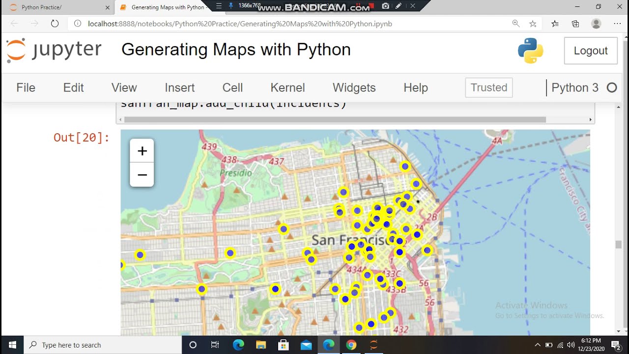 Generating Maps with Python