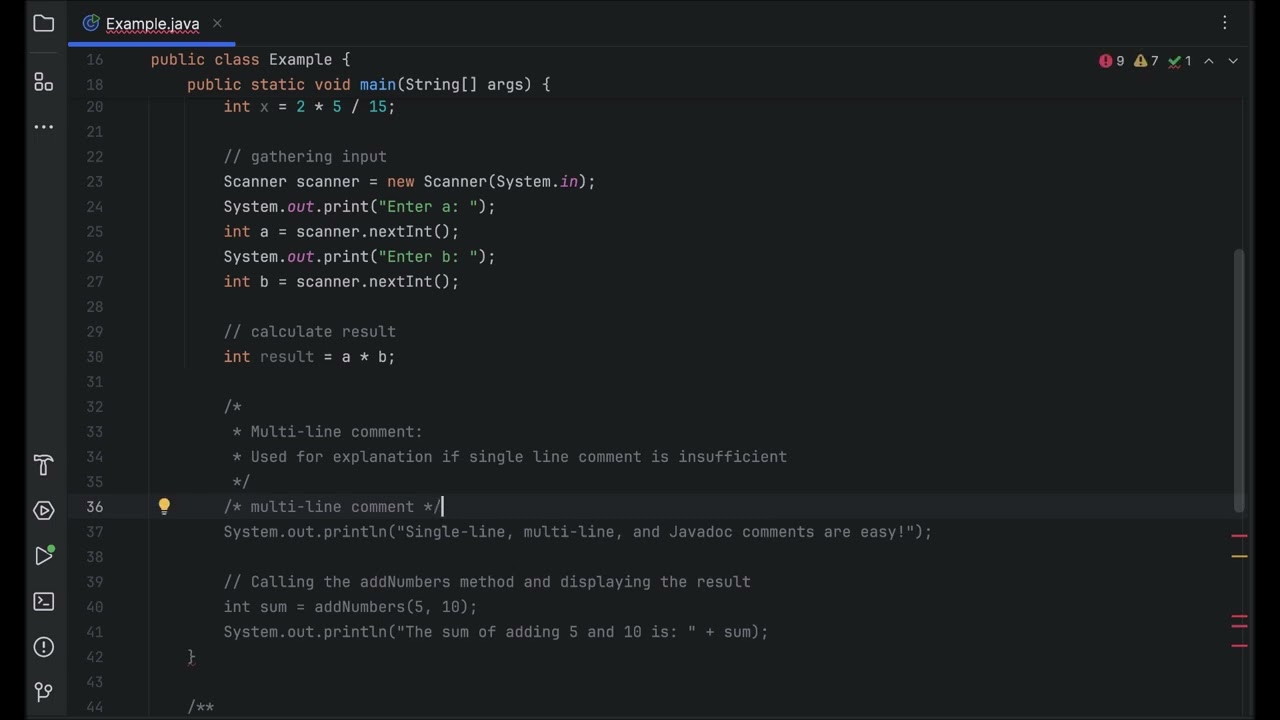 Java: How to use Java comments effectively?