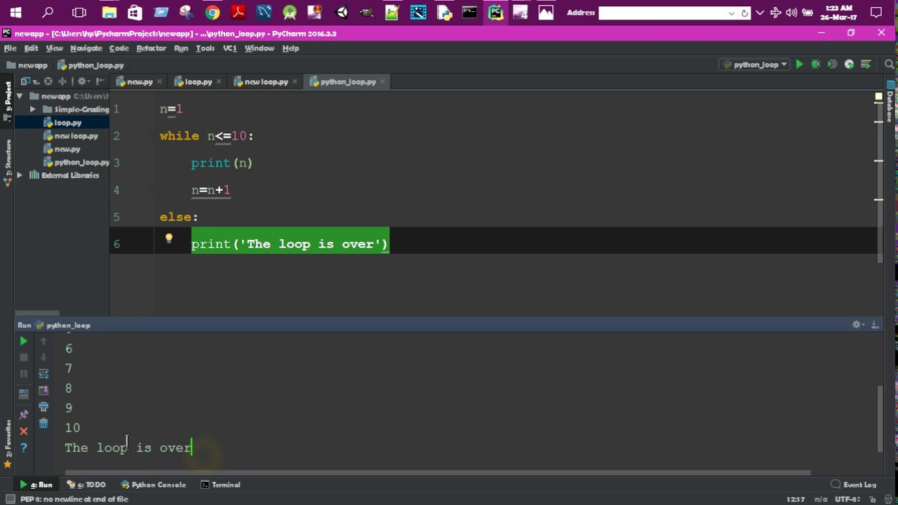 Python Tutorial-10 Bangla || Loop Control Statement & Infinite Loop(Part-4)