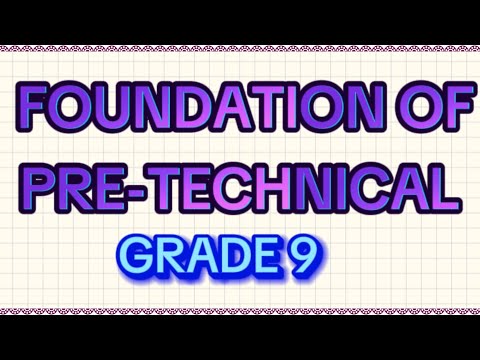 INTRO.TO PRE-TECHNICAL STUDIES GRADE 9/AREAS WHERE RAISED PLATFORMS ARE USED