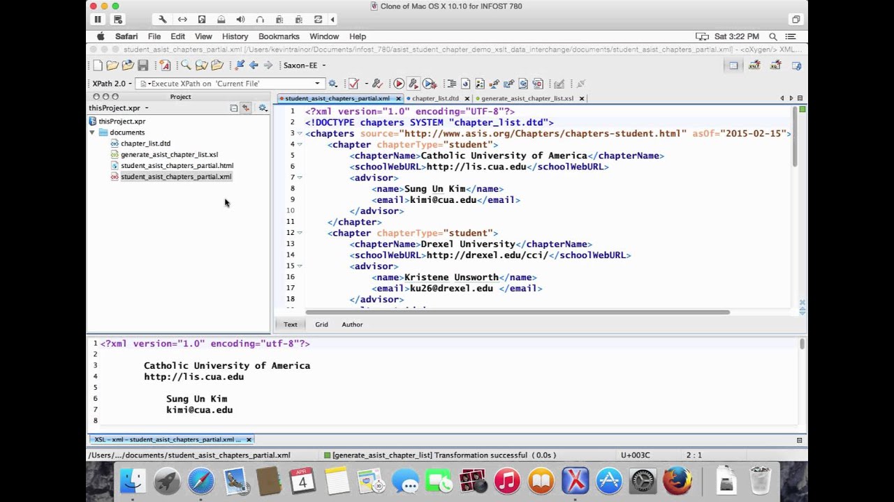 Tutorial: XSLT for Data Interchange