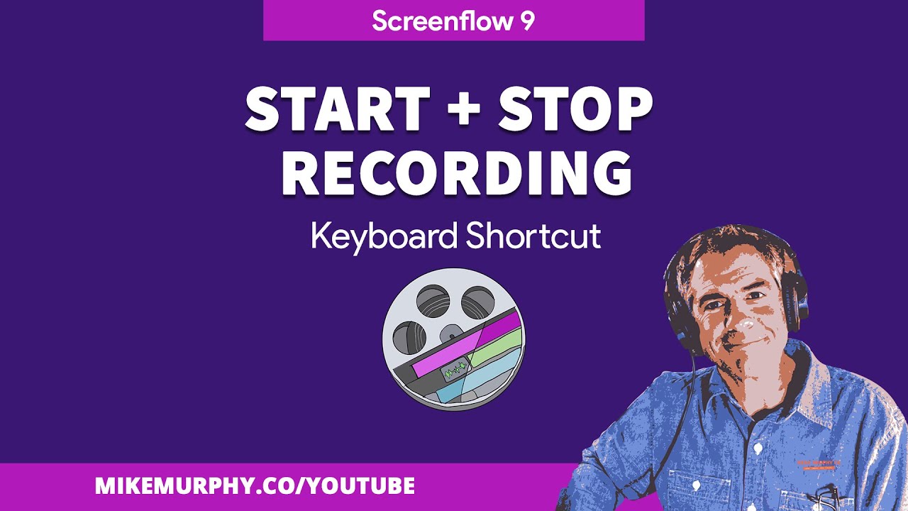 Screenflow 9: How To Start & Stop Recordings