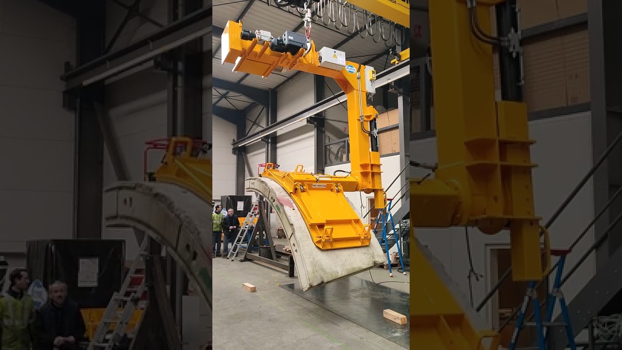 ACIMEX manufactures demoulding & turning lifters for tunnel segments