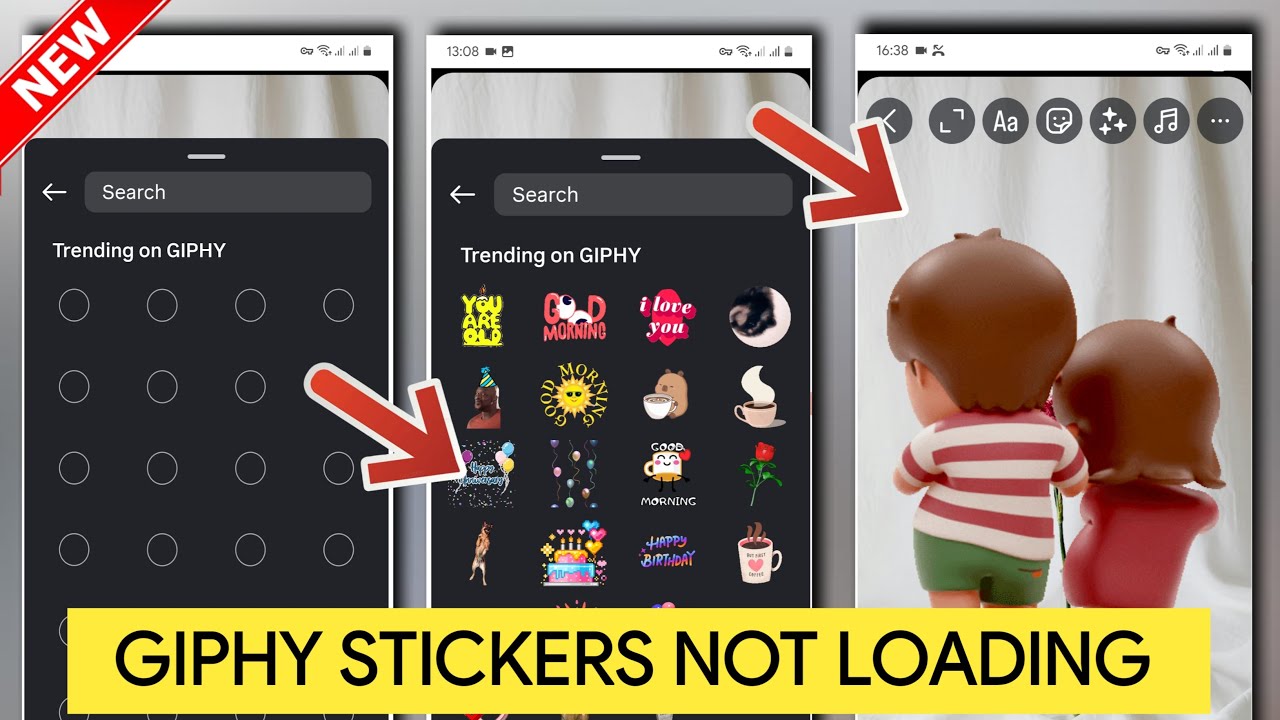 Fix Instagram Giphy Gifs Stickers Not Loading | Giphy Gifs Not Loading on Instagram Stories